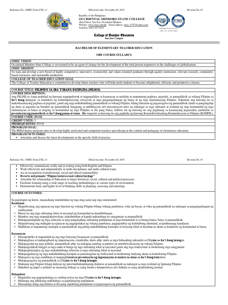 Fildis Beed 2b | PDF