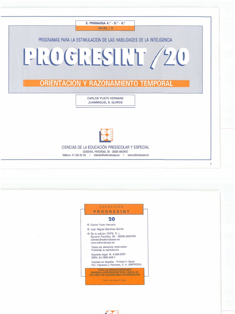 Progresint 20 PDF | PDF