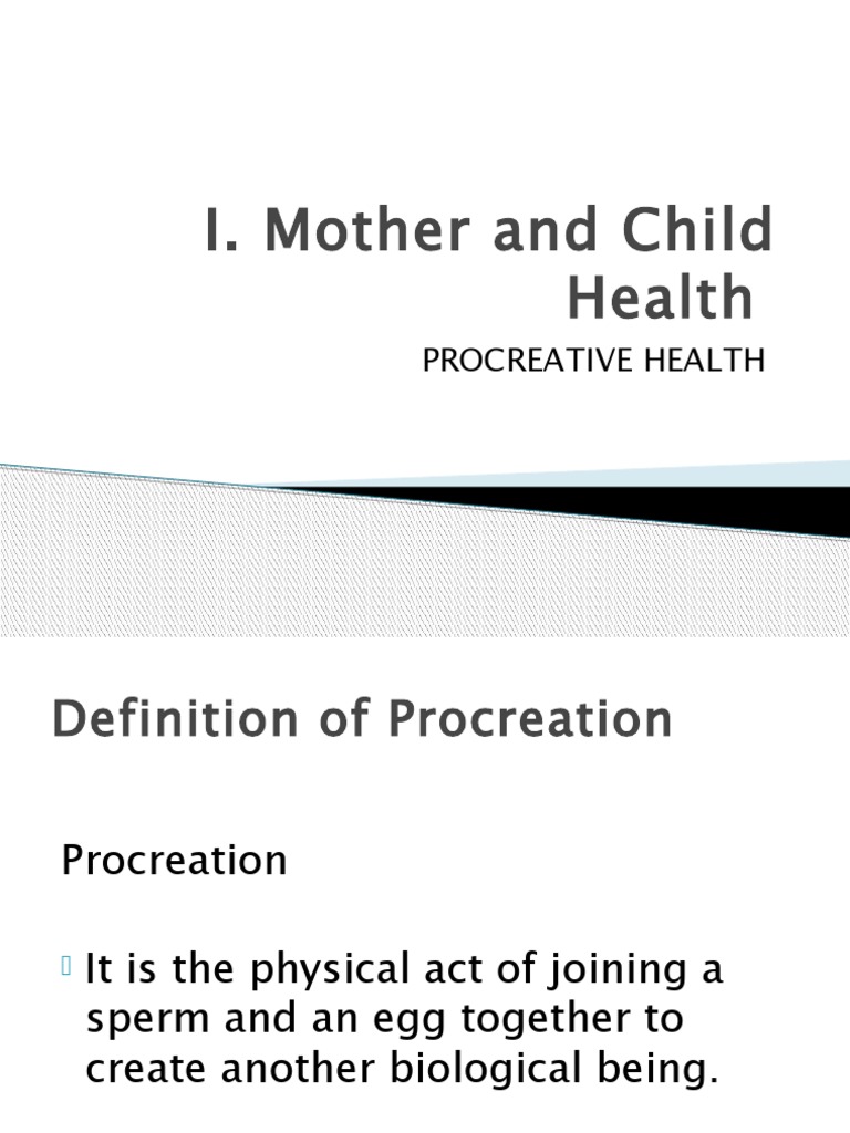 I. Mother and Child Health | PDF | Prenatal Development | Preterm Birth
