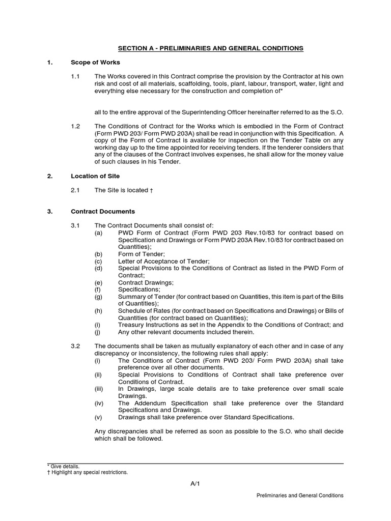 PWD 1 | PDF | Addendum | Specification (Technical Standard)
