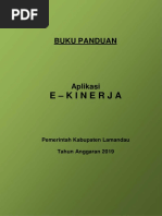 Petunjuk Teknis E-Lapkin | PDF