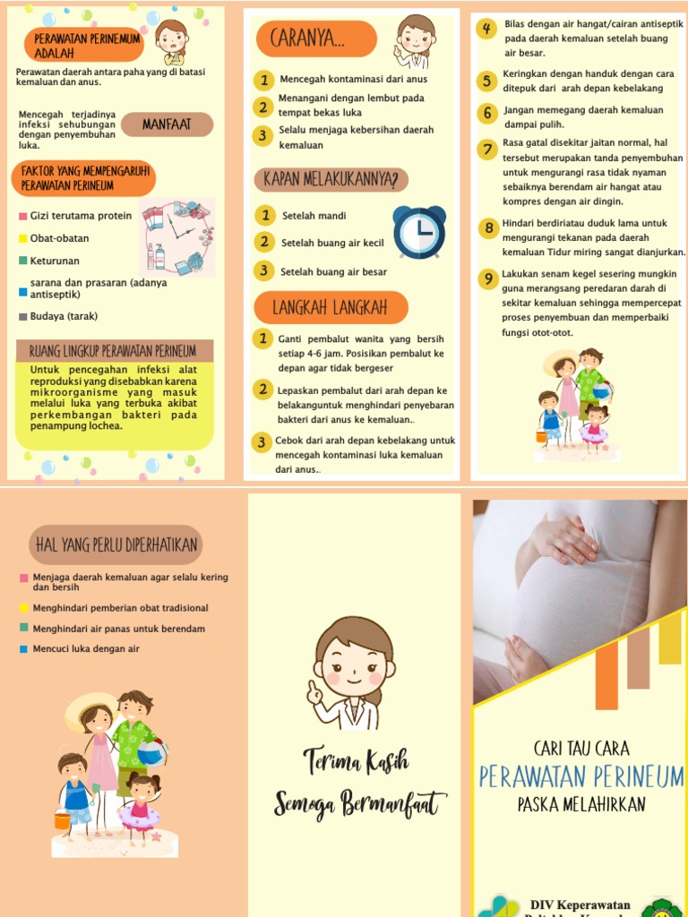 Leaflet Perineum Care | PDF