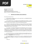 Sample - Request.letter PCSO | PDF
