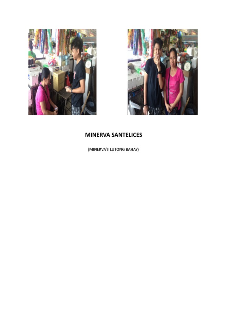 Minerva Santelices: (Minerva'S Lutong Bahay) | PDF