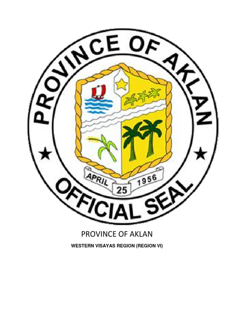 Province of Aklan: Western Visayas Region (Region Vi) | PDF | Foods