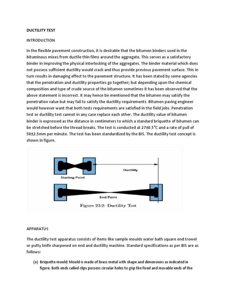 Ductility Test Guri | PDF | Road Surface | Asphalt