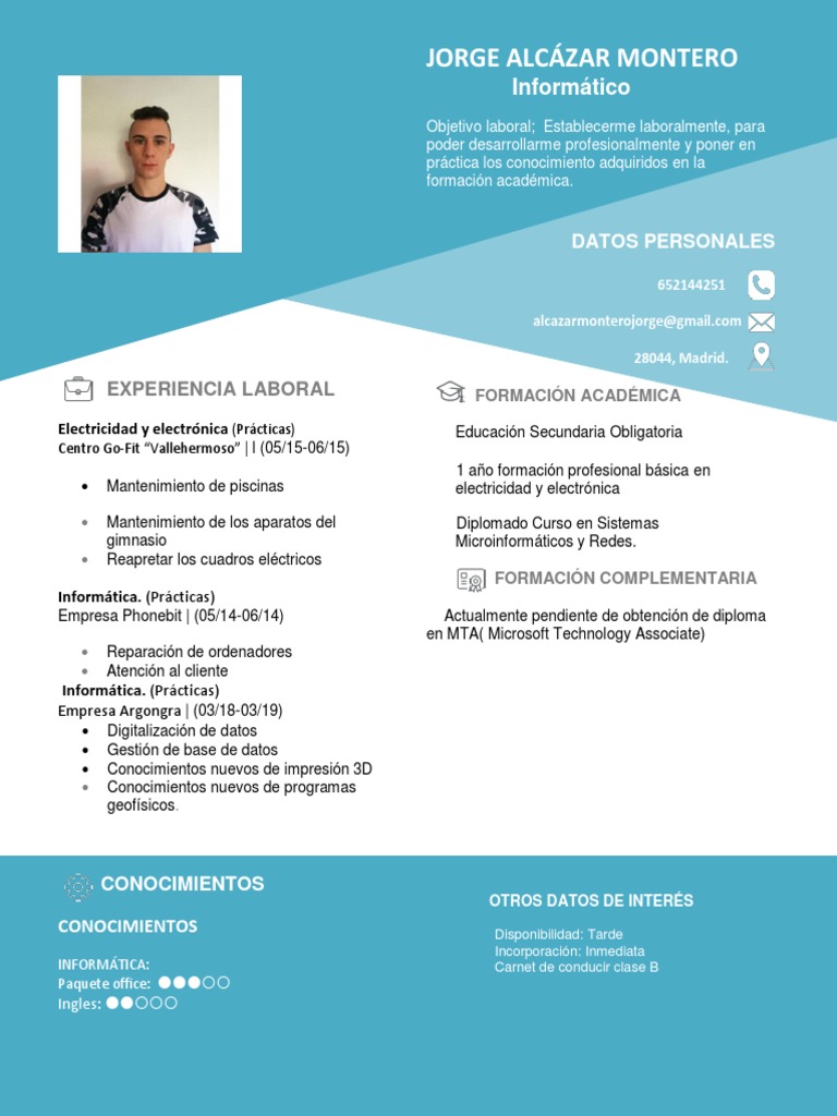 CV Jorge | PDF
