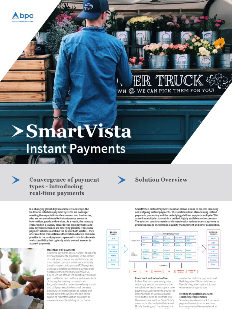 SmartVista Instant Payments Overview | PDF | Real Time Computing | Payments