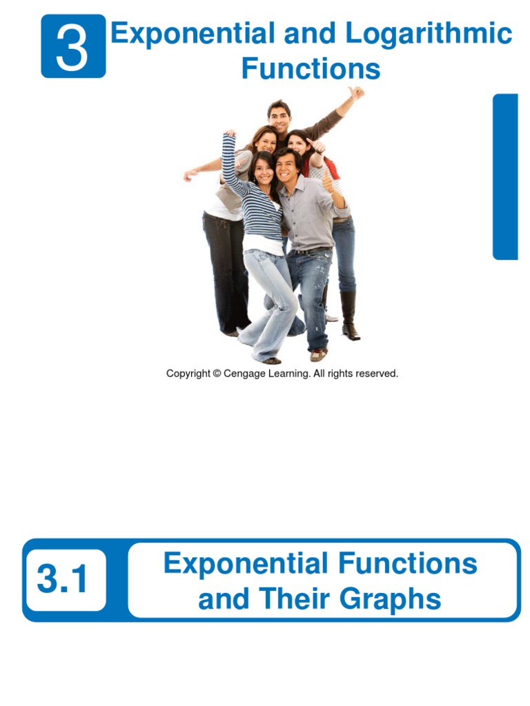 Exponential and Logarithmic Functions | PDF | Compound Interest | Exponential Function