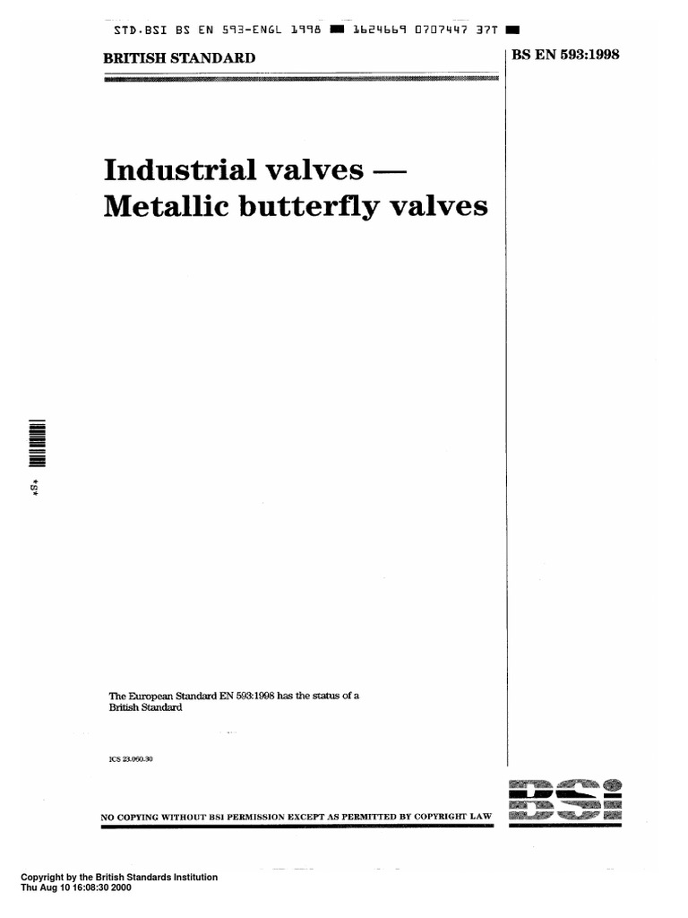 BS en 593 | PDF
