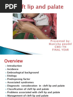 Cheiloplasty and Palatoplasty Overview | PDF | Lip | Face