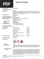 Caltex Diesel Safety Data Sheet 2022 | PDF | Personal Protective ...