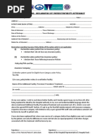 PPN Network - Declaration Form | PDF | Insurance | Patient
