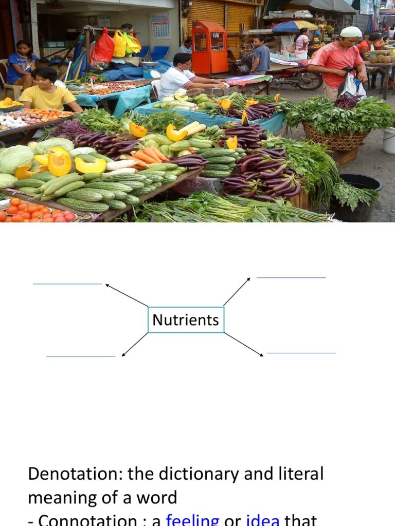 English 5 - Connotation and Denotation (Health) | PDF | Nutrients ...
