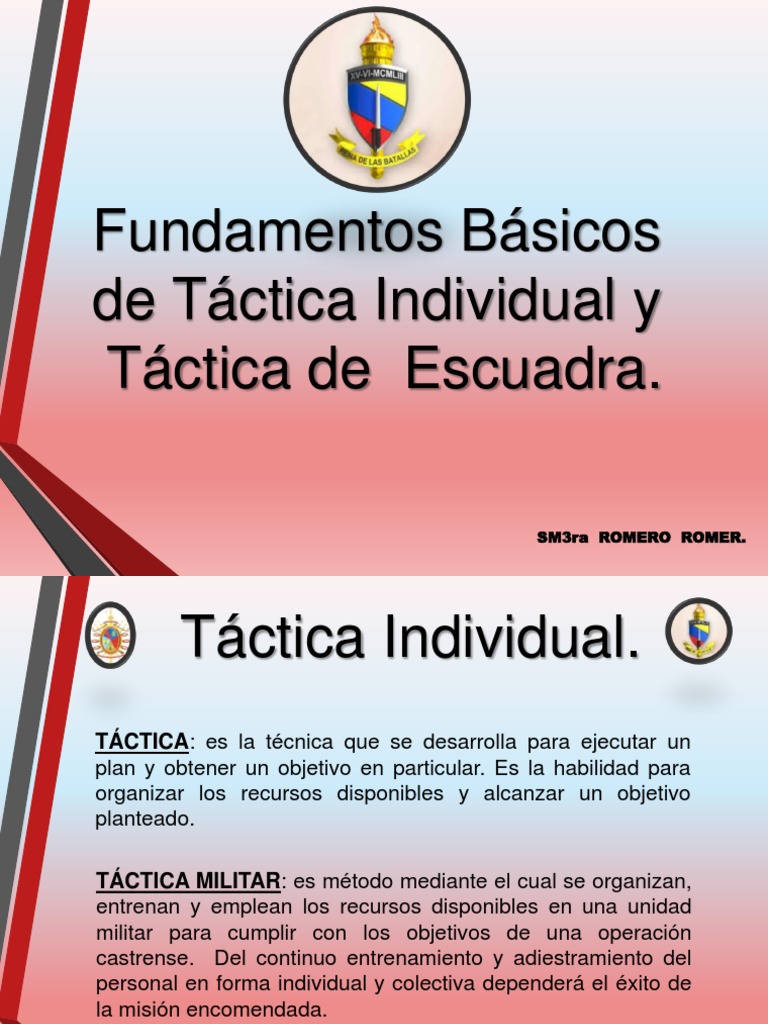 Tactica para El Combatiente Indiviual | PDF | Tácticas militares ...