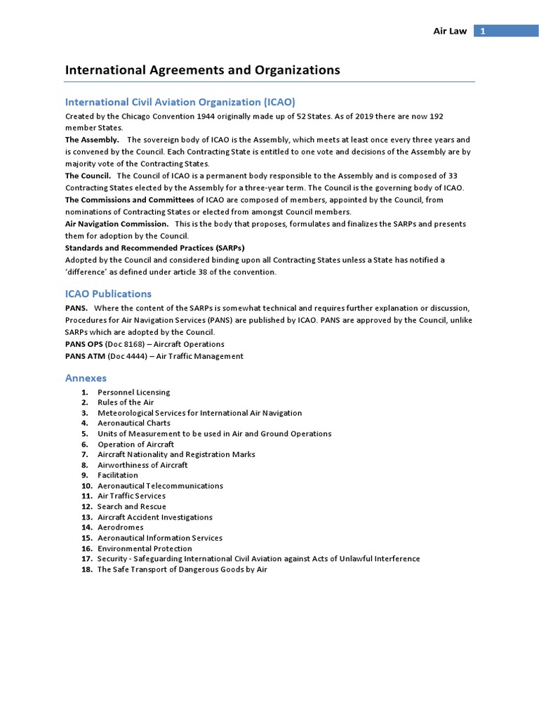 1 - Air Law | PDF | Visual Flight Rules | Air Traffic Control