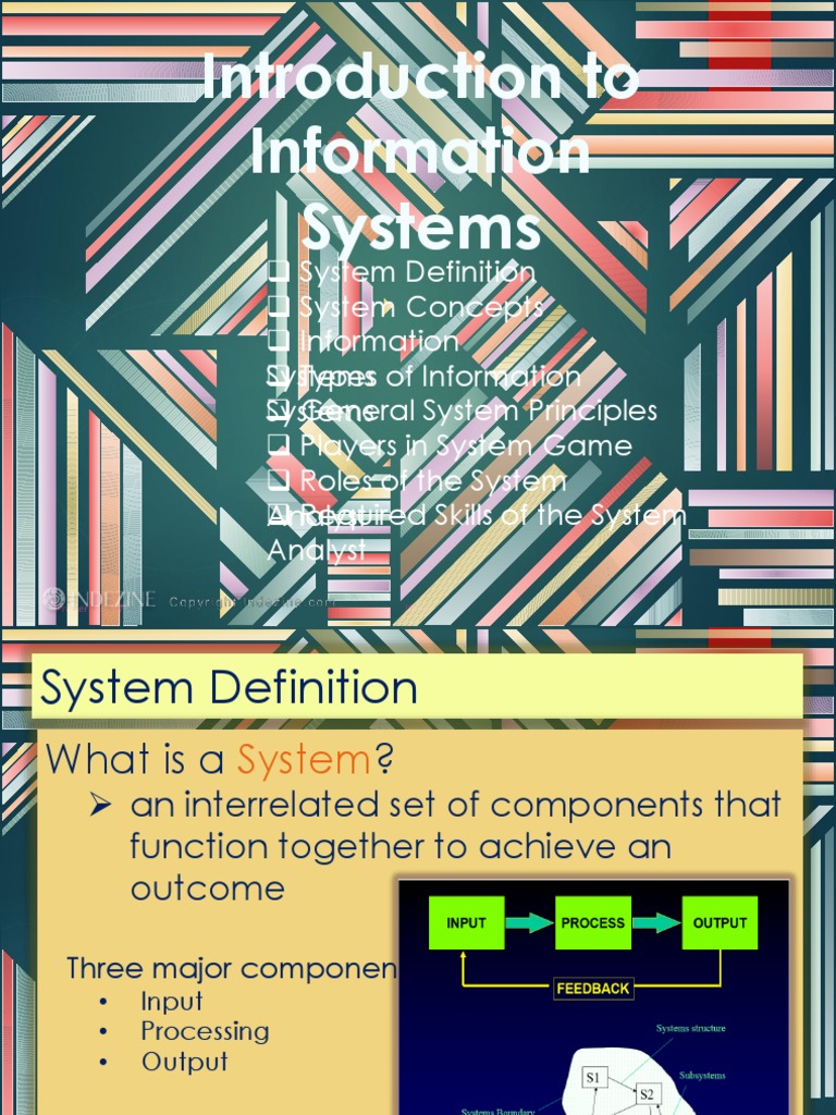 Introduction to Information Systems | PDF | Information System | System