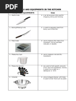 20 Kitchen Tools and Its Uses | PDF | Frying Pan | Spoon