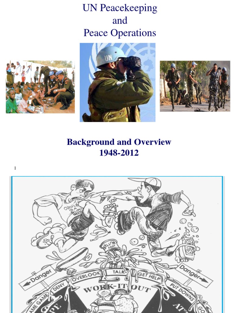 Peace Operations Presentation | PDF | Peacekeeping | Peacebuilding