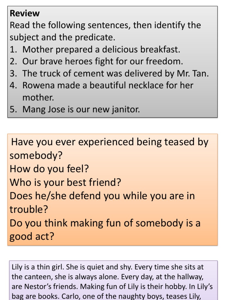English 5 - Subject Verb Agreement | PDF | Onomastics | Syntactic ...
