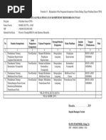 Form PKTBT Dan SIKAP | PDF