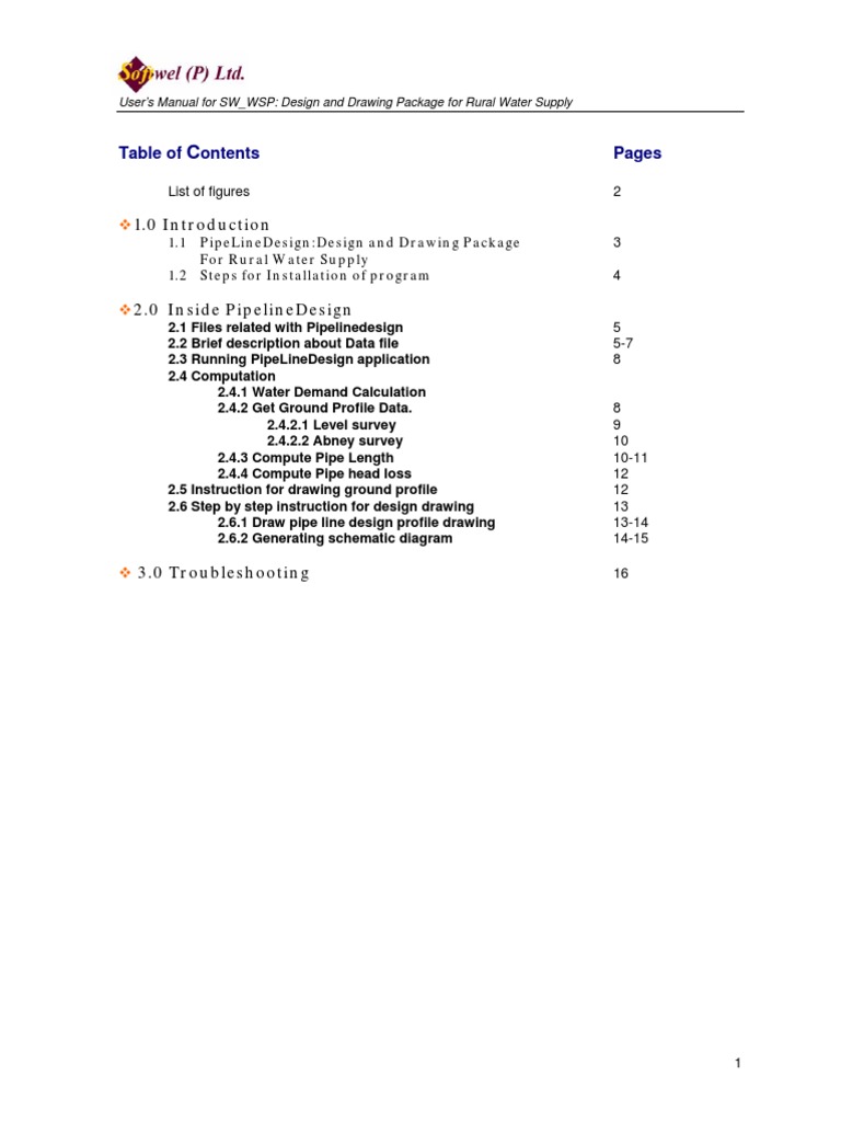 Pipeline Design | PDF | Spreadsheet | Microsoft Excel