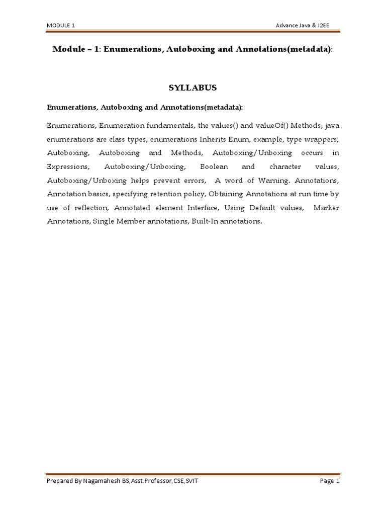 Modul 1 Advance Java And J2ee Pdf Constructor Object Oriented Programming Programming 2428