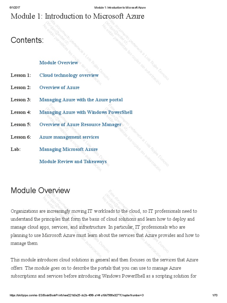 Microsoft Azure Infographic 2015 2.5 | PDF | Microsoft Azure | Cloud ...