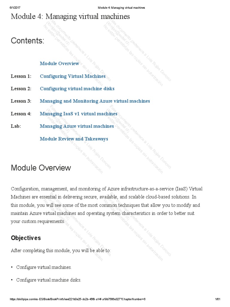 Managing Azure VM Availability Sets | PDF | Microsoft Azure | Cloud ...