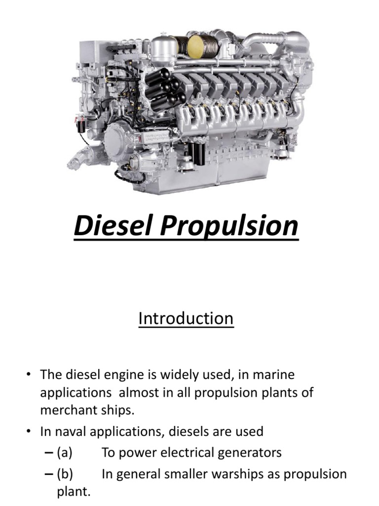 4 Diesel Propulsion | PDF | Internal Combustion Engine | Turbocharger