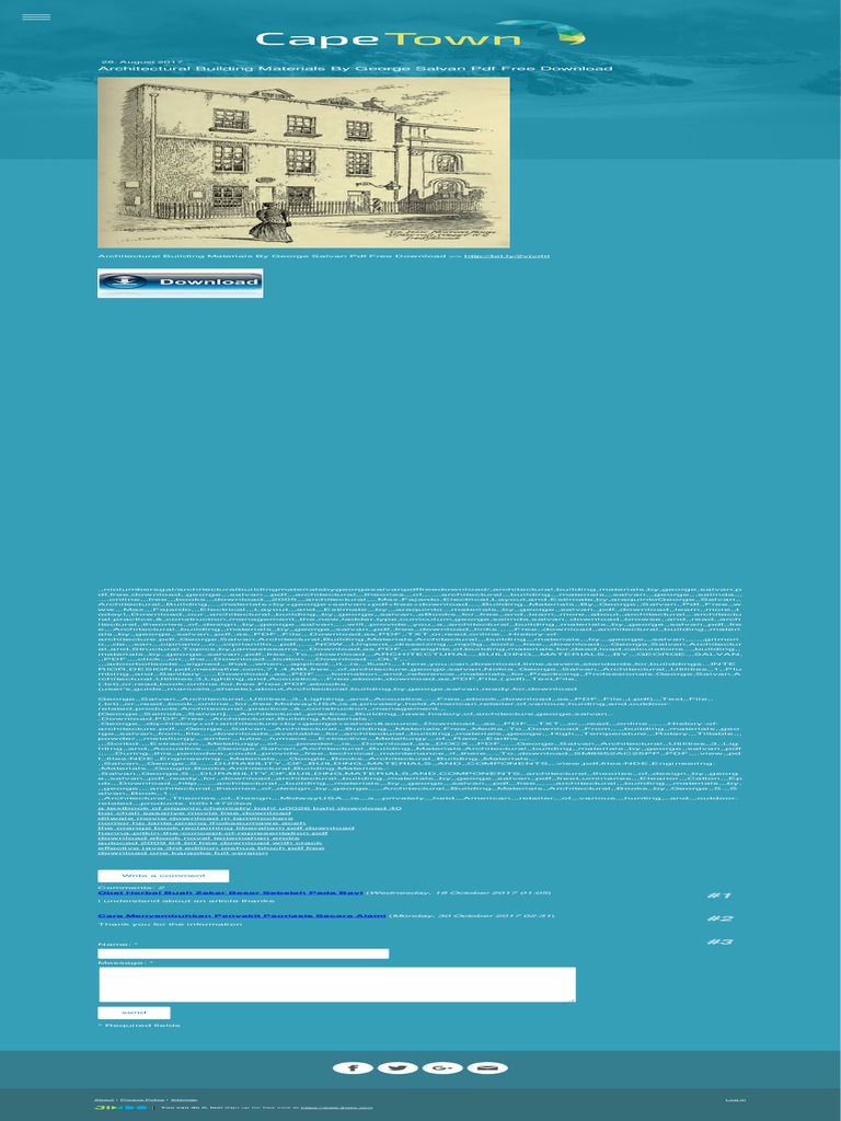 Architectural Building Materials by George Salvan PDF | PDF | E Books ...