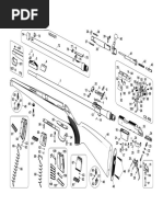 M4 Carbine Exploded View: Item Part No. Description QTY | PDF | Firearm ...