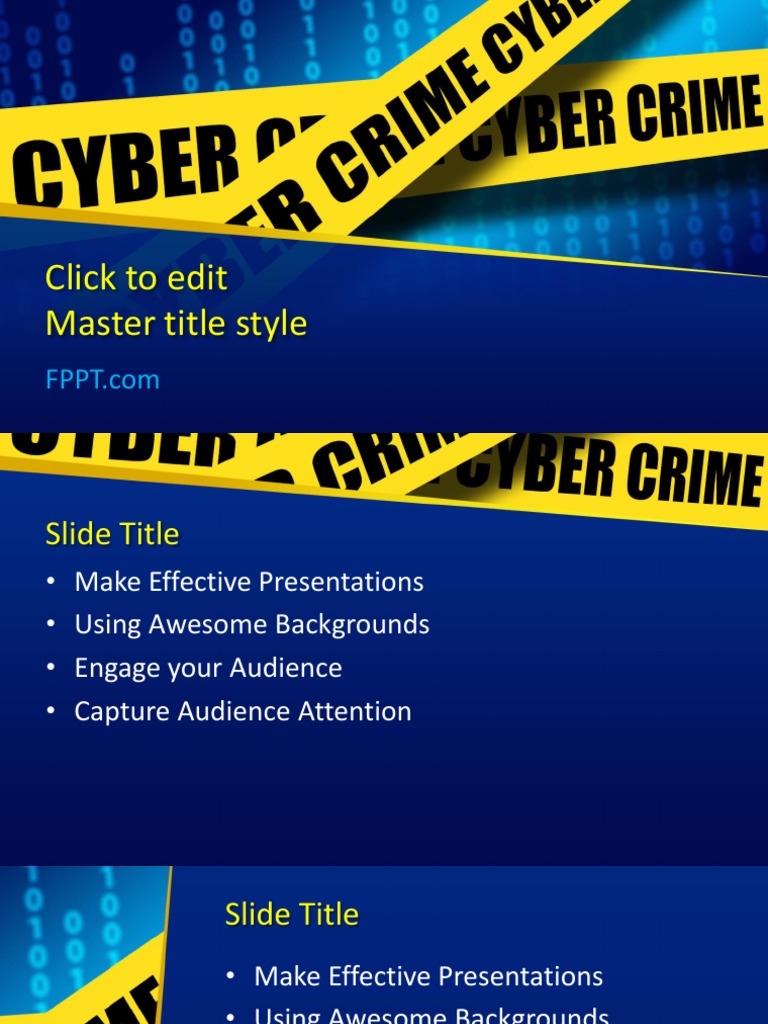 Cybercrime Template 16x9 - 1 | PDF