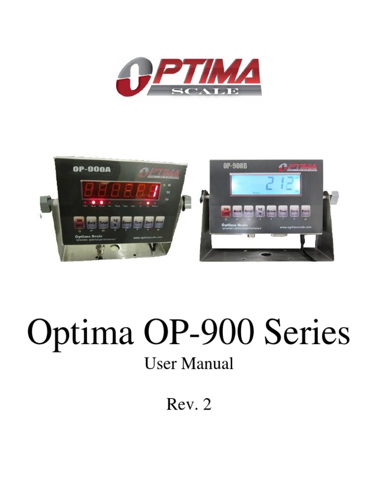 Op900 Manual 9 | PDF | Parameter (Computer Programming) | Calibration