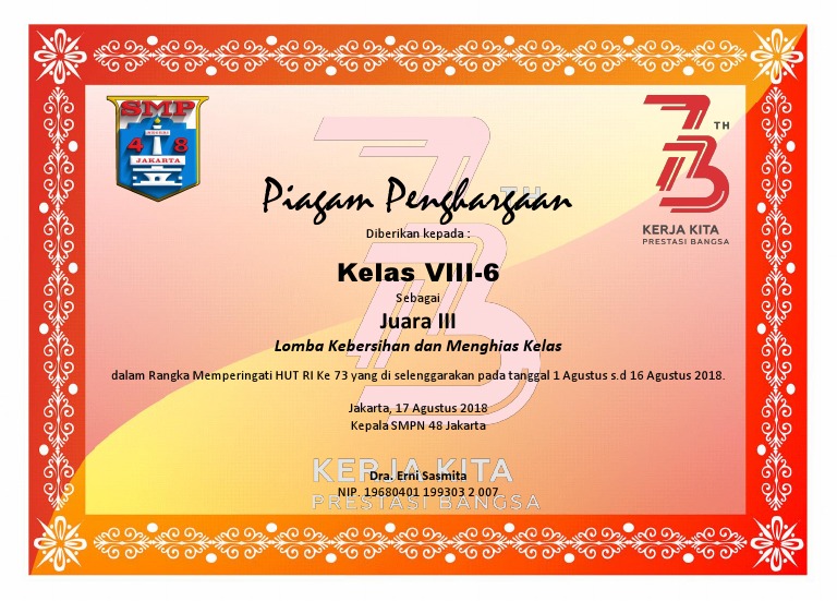 contoh piagam penghargaan lomba hut ri - Ella Bond contoh piagam penghargaan lomba hut ri - Ella Bond