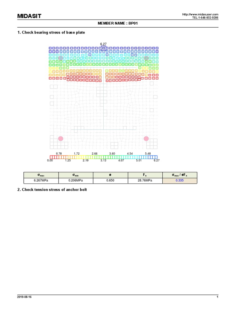 Midas Design+ | PDF | Classical Mechanics | Solid Mechanics