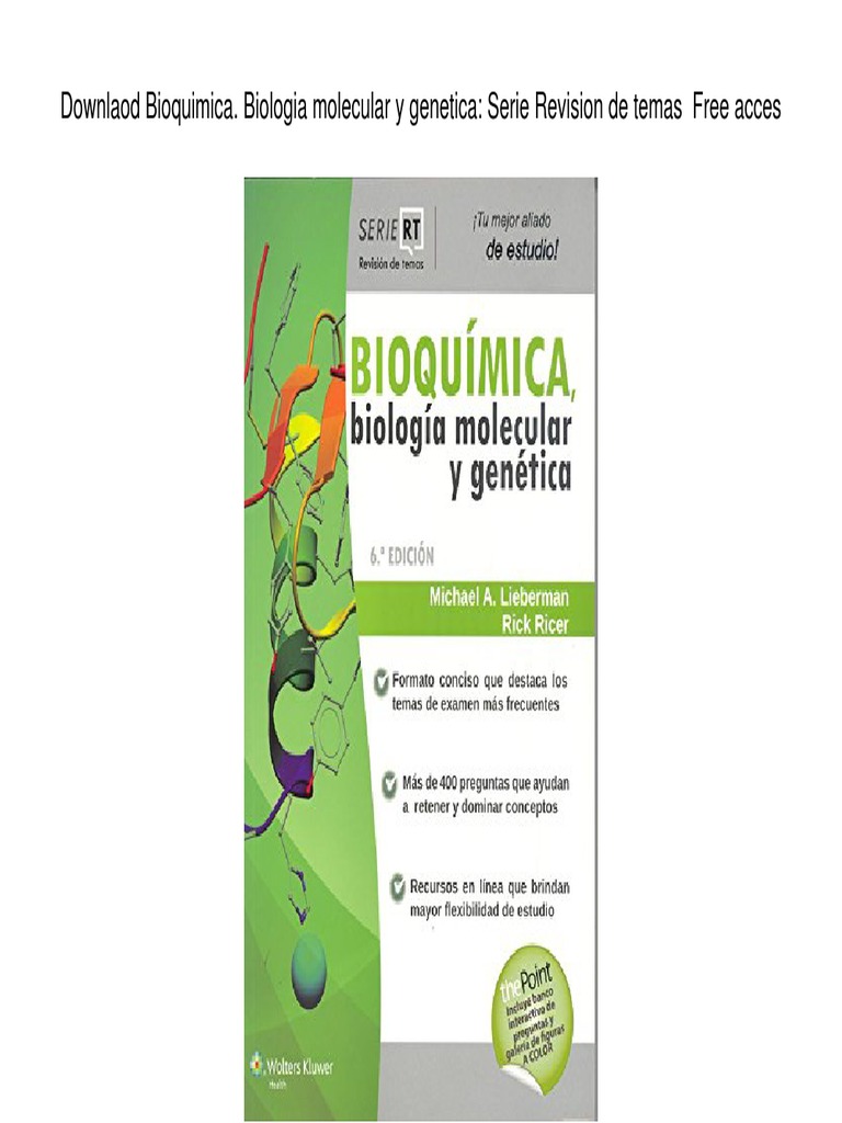 Bioquimica | PDF | Biología | Organismos