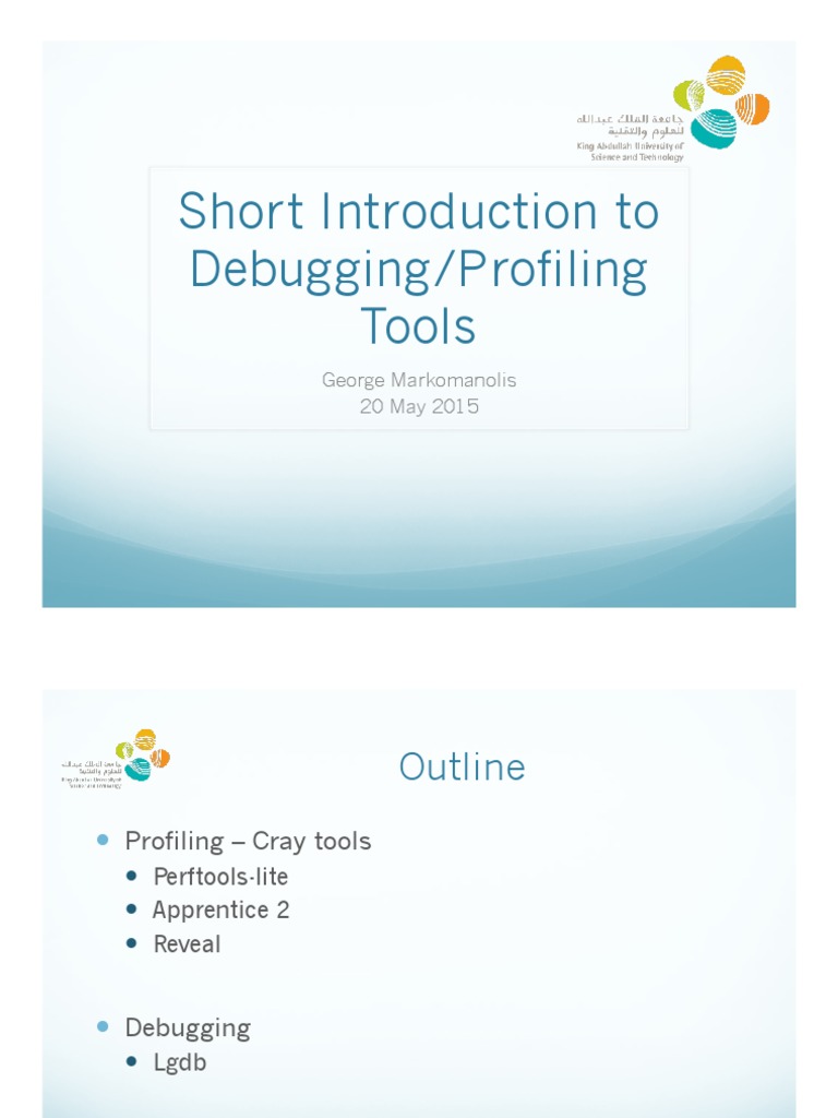 An Introduction to Performance Analysis Tools on Cray Systems ...