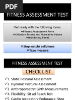 Nasm-Cpt Static Posture Assessment Templates - (Obj-Asse) | PDF