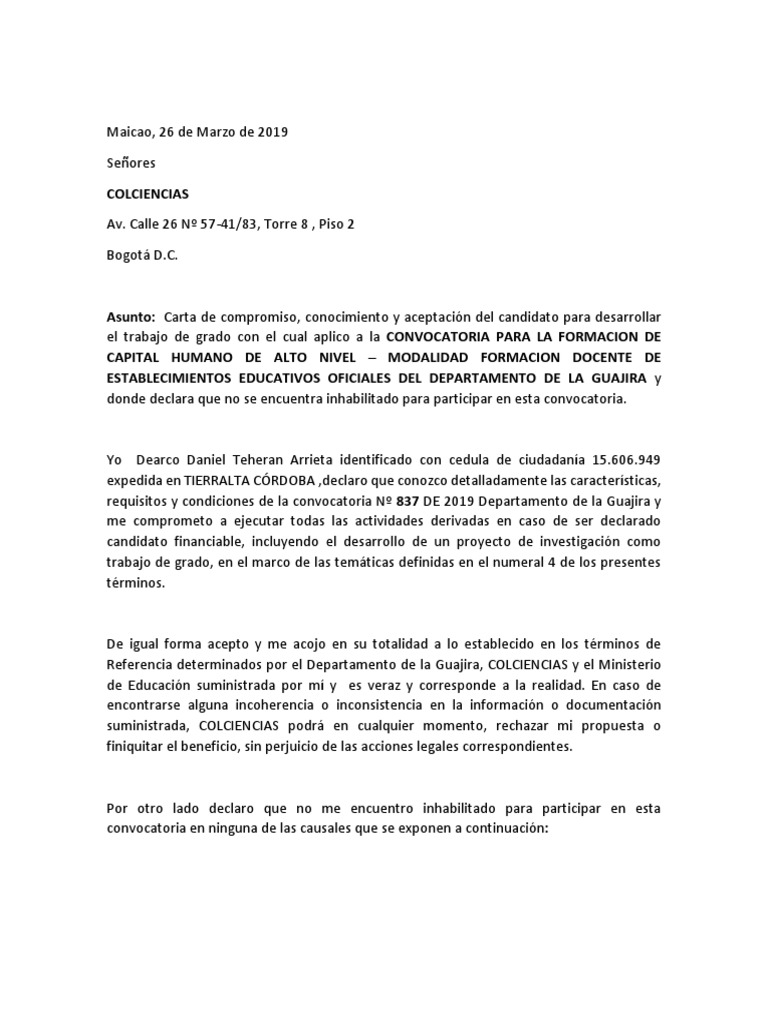 Carta Papi | PDF | Gobierno