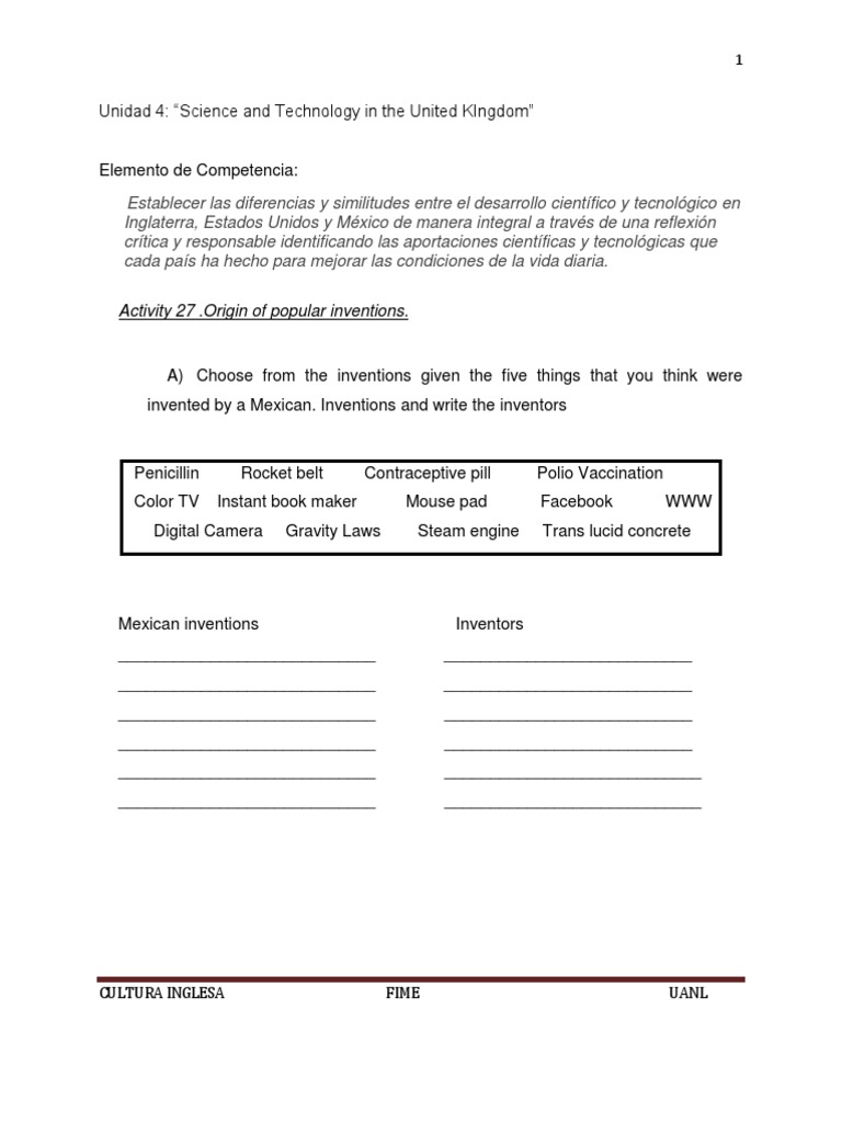 Inventions and Innovators Overview | PDF | Patent | Francis Crick