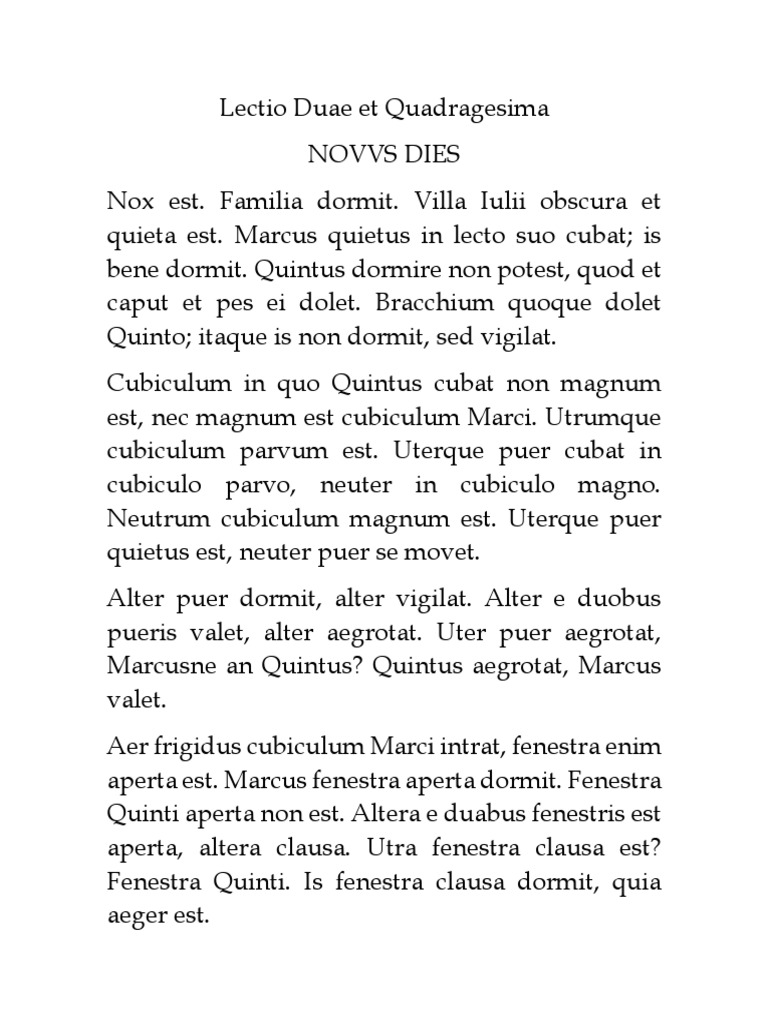 Latin Text | PDF