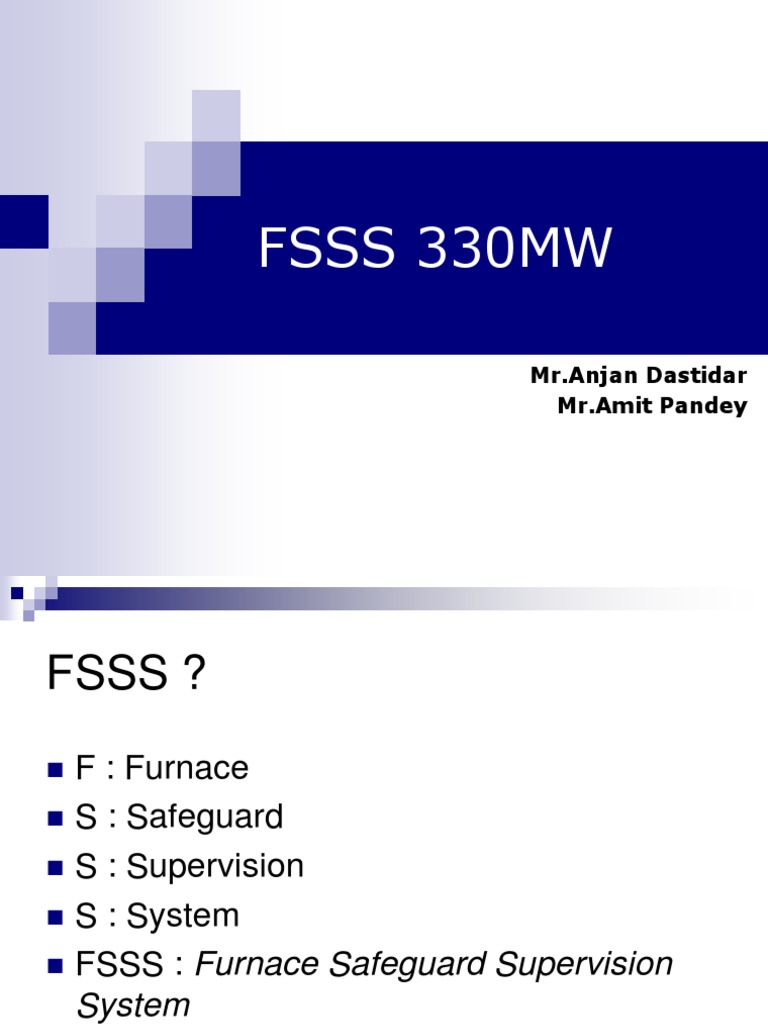 Furnace Safeguard Supervisory System | PDF | Boiler | Furnace