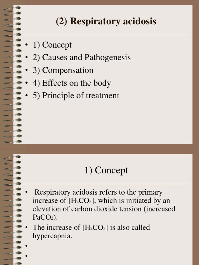 Understanding Respiratory Acidosis | PDF | Respiratory System | Physiology