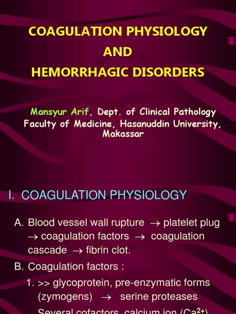 Hemostasis | PDF | Coagulation | Thrombosis