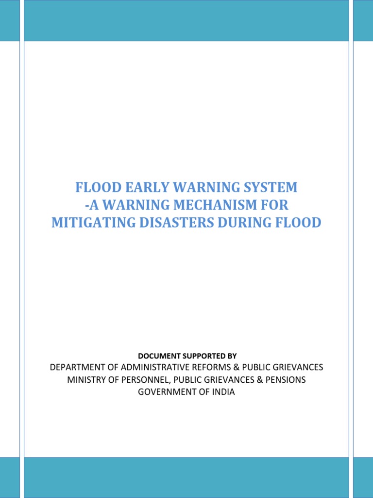 Flood Early Warning System FLEWS | PDF | Flood | Weather Forecasting