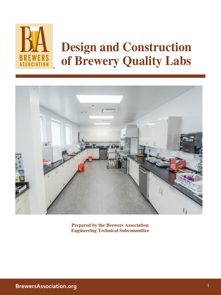 Brewery Lab Design Guide | PDF | Countertop | Laboratories