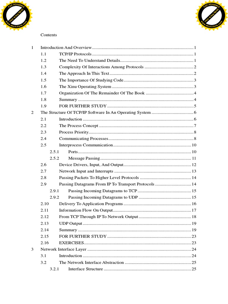 Internetworking With TCP IP Vol 2 2ed Design Implementation and Internals PDF | PDF | Internet ...