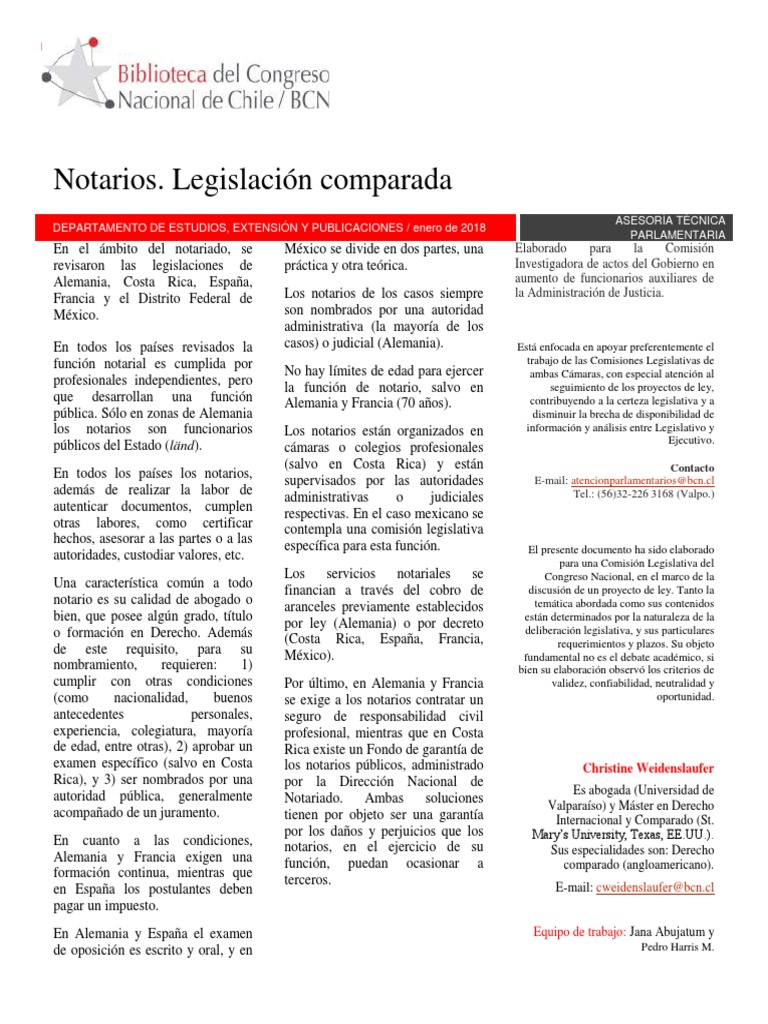 Legislacion Comparada Del Notariado | PDF | Ciudad de México | México