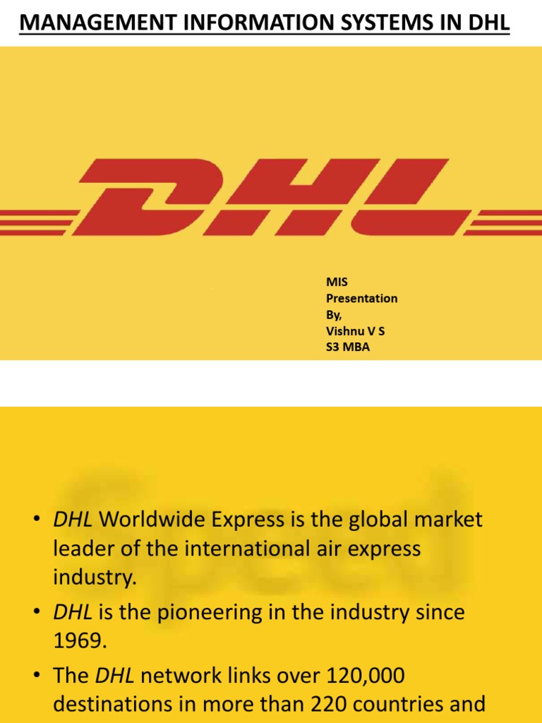 DHL Management Information System | PDF